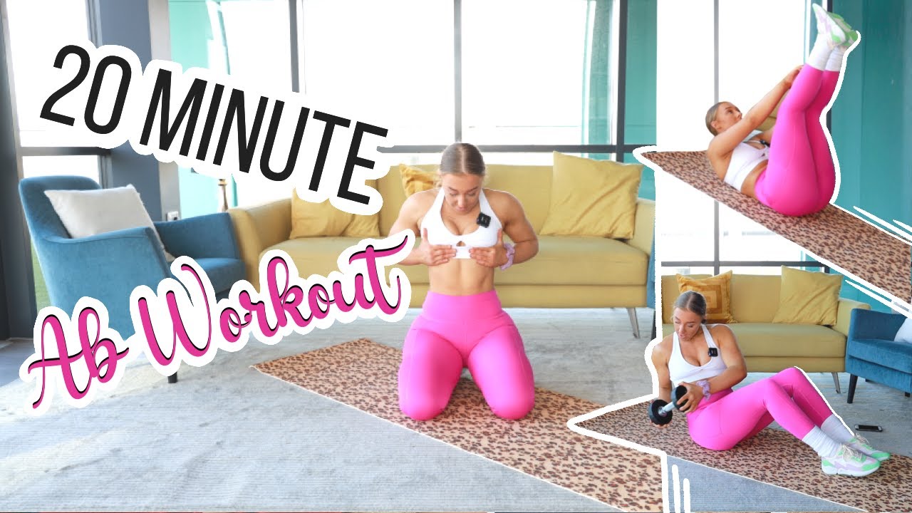 20 MINUTE AT HOME AB WORKOUT - YouTube