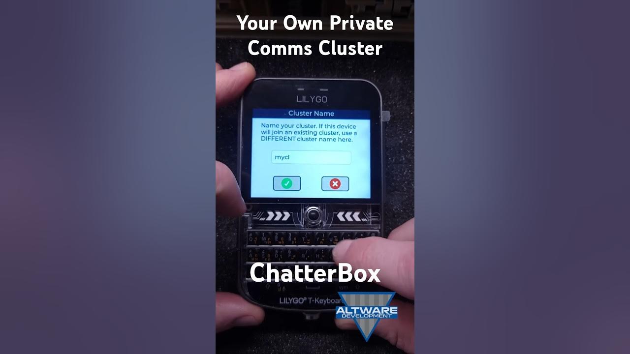 ChatterBox - Creating Your Own Private Cluster for Secure off-Grid Comms and Location - YouTube