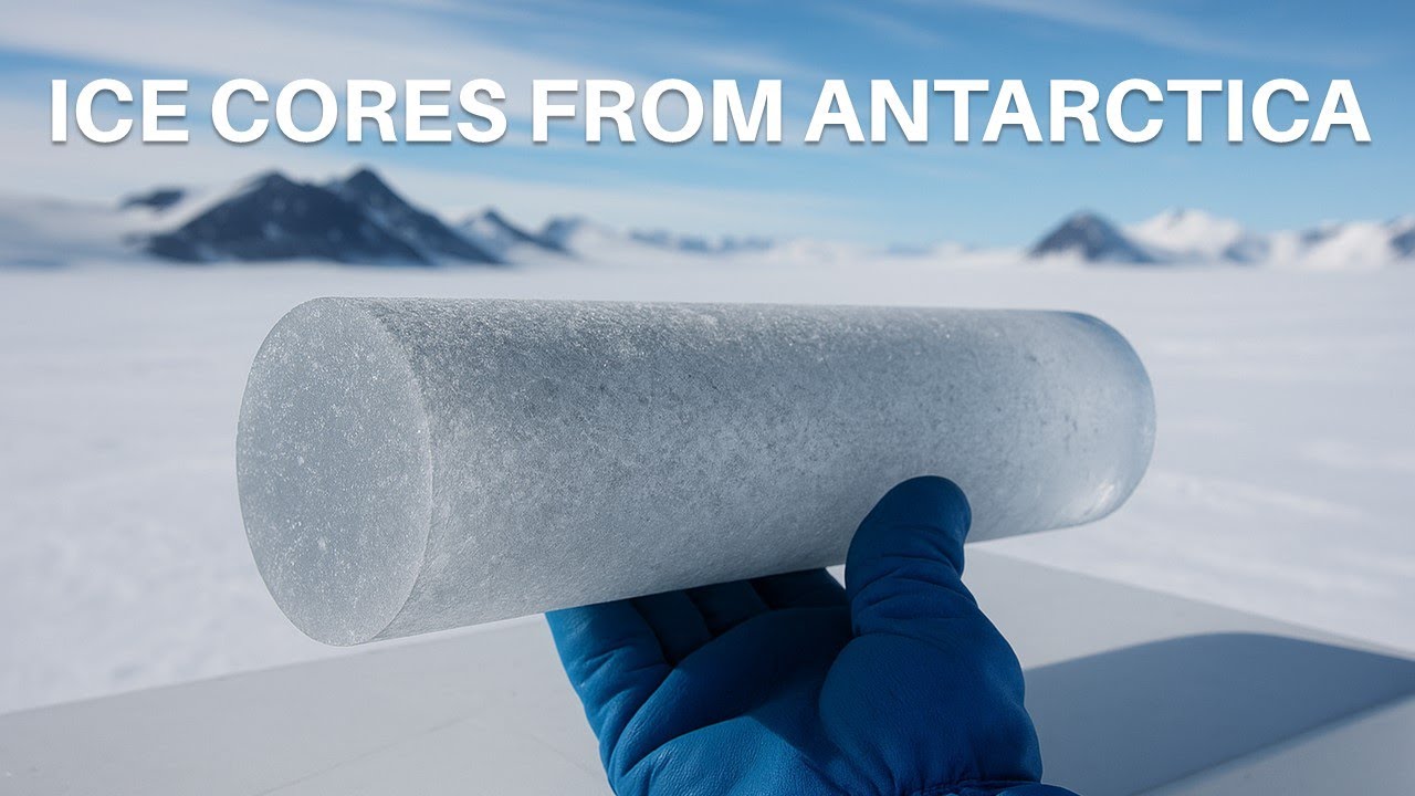 Ice cores from Antarctica contain air from thousands of years ago - YouTube