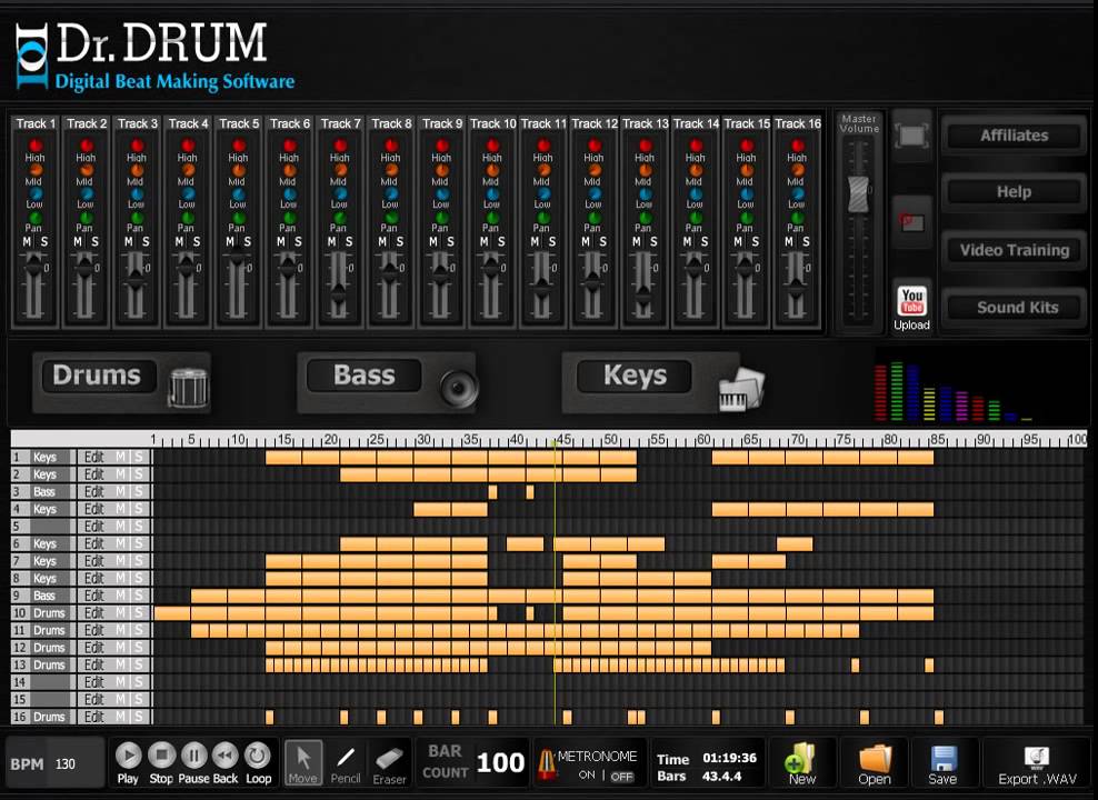 Dr Drum Digital Beat Making Software 2015 - YouTube