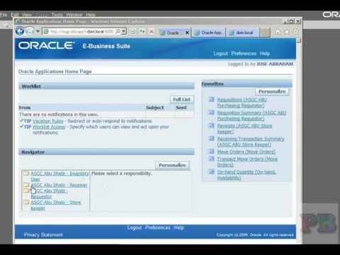 How to approve GRN second level in Oracle system - YouTube