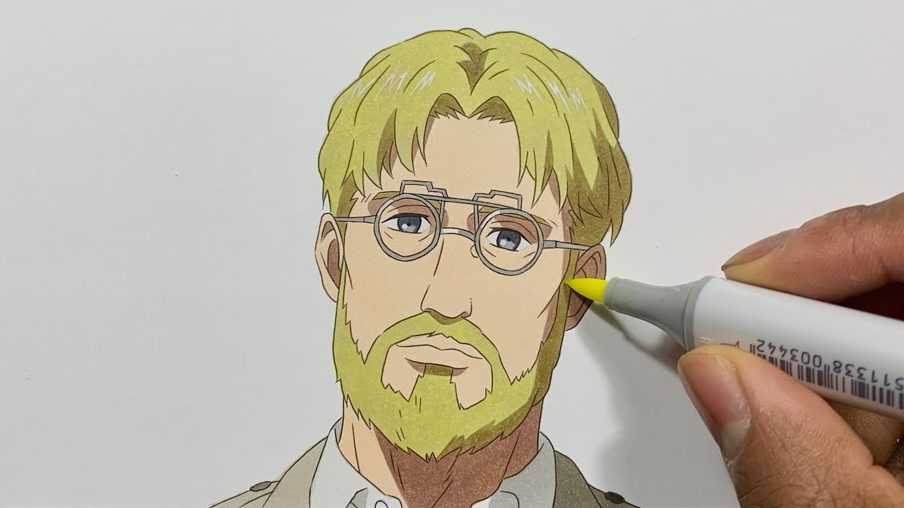 How to Draw Zeke Yeager Easy - Attack on Titan Season 4 (Shingeki no ...