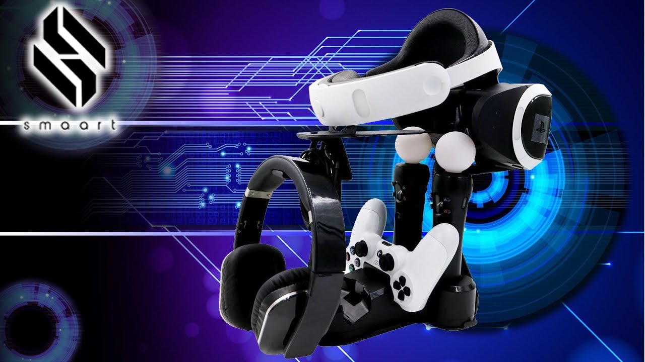 Hardware | Playstation VR | Halterung für VR Brille + 2 Dual Shock ...