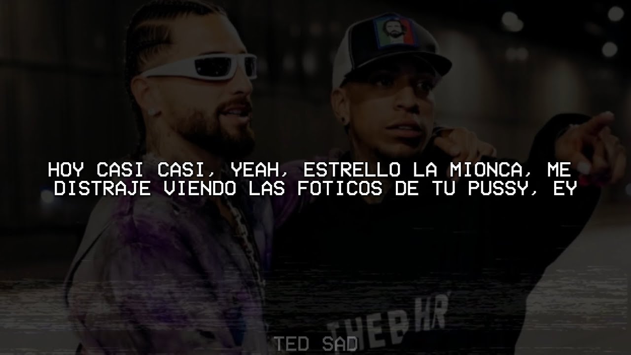 Maluma, Pirlo - MIONCA (Letra/Lyrics) - YouTube