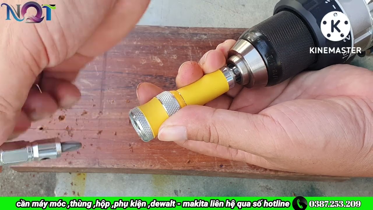 Review và test hộp mũi khoan âm vít dewalt DW2735P - YouTube