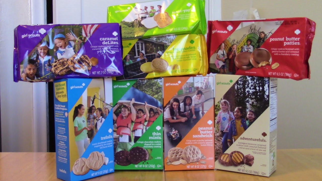 Every 2024 Girl Scout Cookie Flavor Youtube