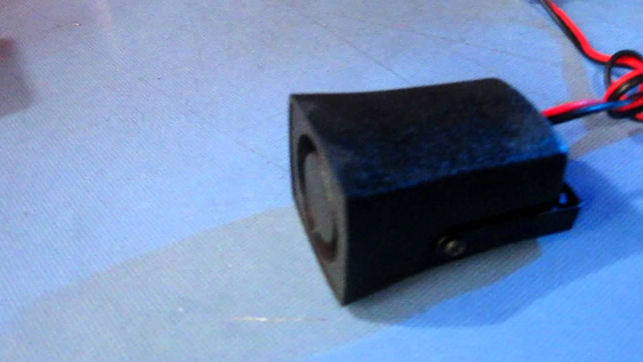 MICRO SIRENA 12 V - YouTube