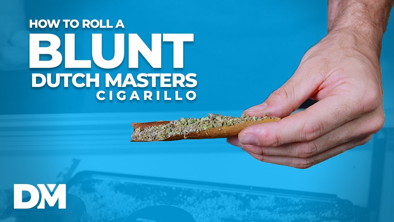 How To Roll A Blunt Dutch Masters Cigarrillo - DistroMike - YouTube