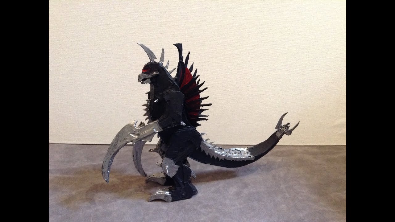How To Make Cyborg Gigan Out Of Cardboard Part 3 - YouTube