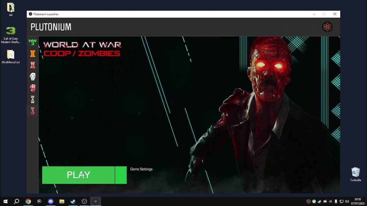 World At War :Mod Menu Zm (Plutonium) - YouTube