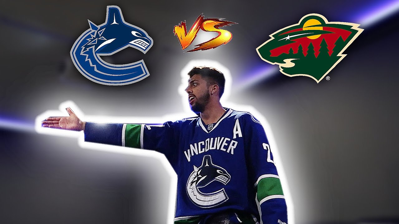 CANUCKS vs WILD PLAYOFF GAME 1 Reaction | VLOG - YouTube