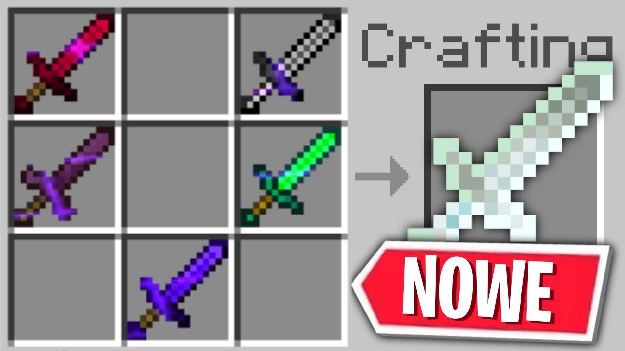 MINECRAFT UHC ALE DODALIŚMY NOWE SUPER MIECZE - YouTube