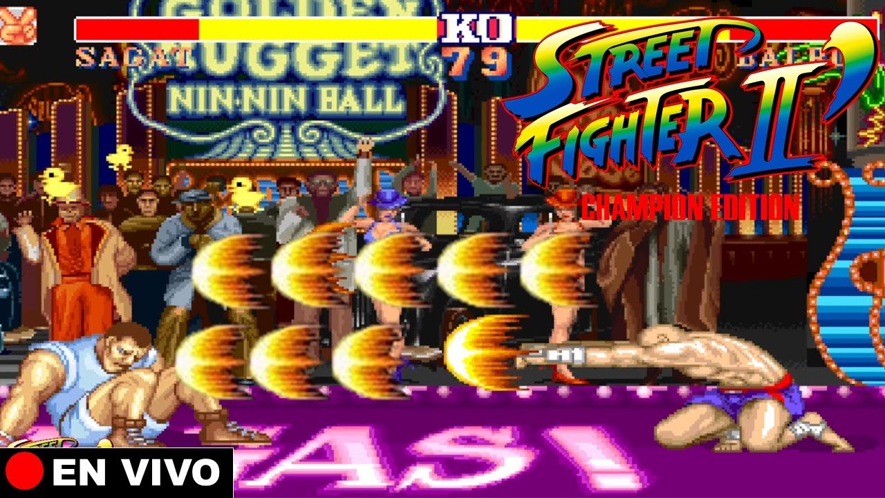 Street Fighter II CE - Sagat Ultra Slow Tiger Shot!!! - YouTube