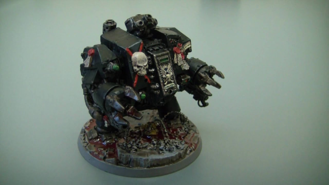 Warhammer 40K Black Rage # 15 Blood Angels Death Company Dreadnought ...