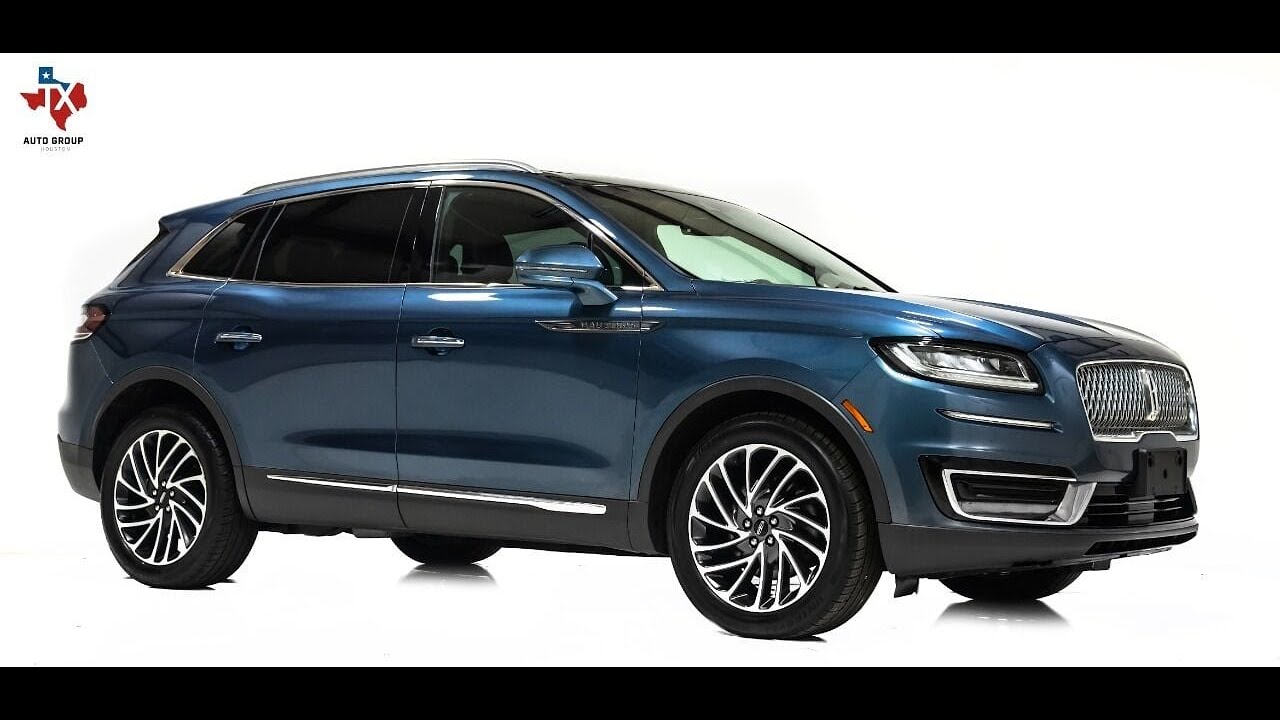 2019 Lincoln Nautilus Reserve AWD SUV - Blue Diamond Metallic - 250 hp ...