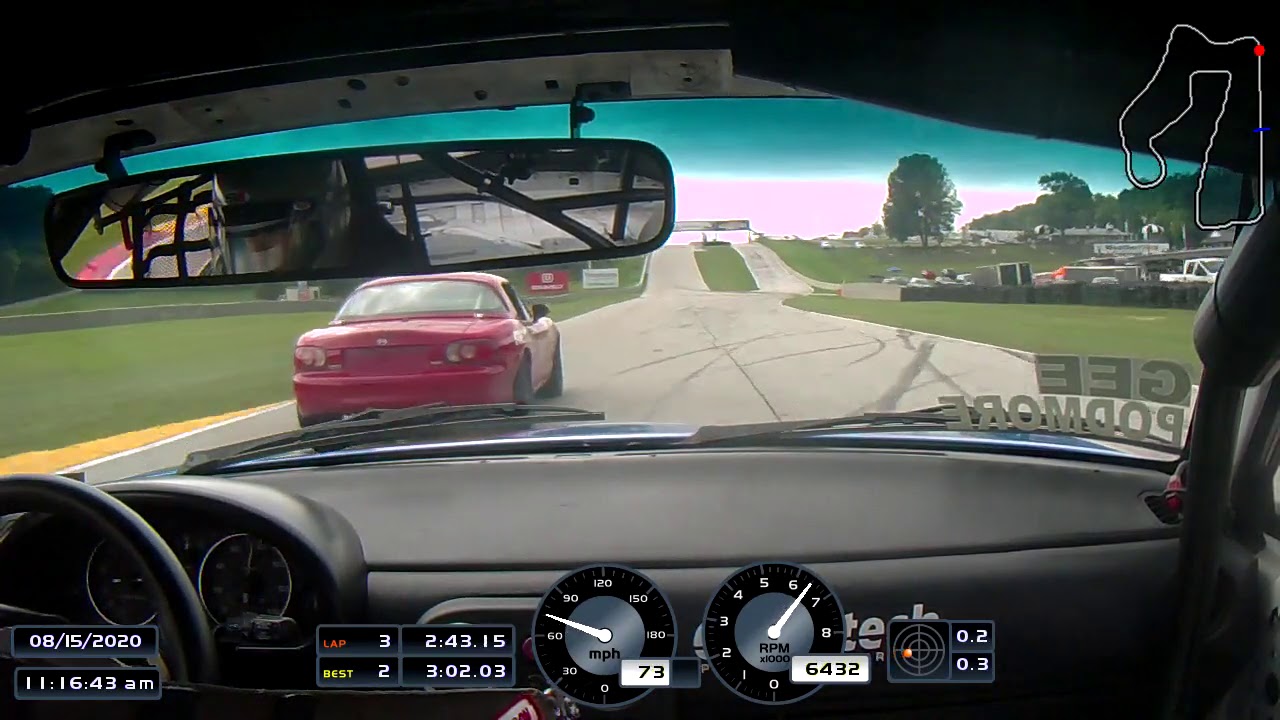 2020 08 15 Road America SCCA Major SM qualify Tom Podmore - YouTube