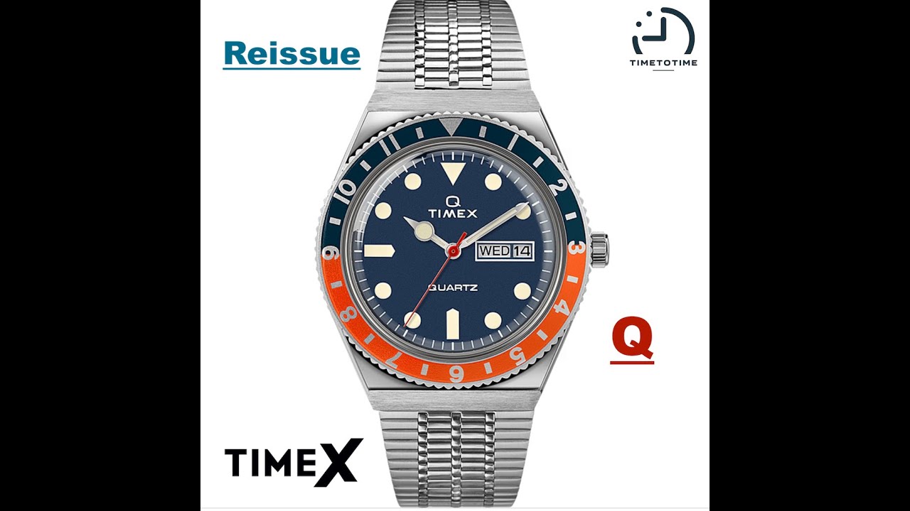 TIMEX Q REISSUE, un orologio iconico dagli anni 70'. - YouTube