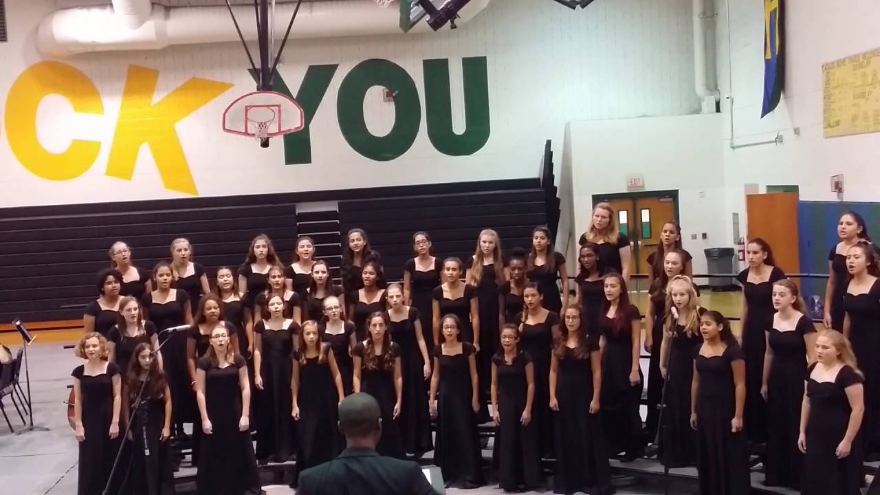Singers Hunters Creek Middle 2016(2) - YouTube