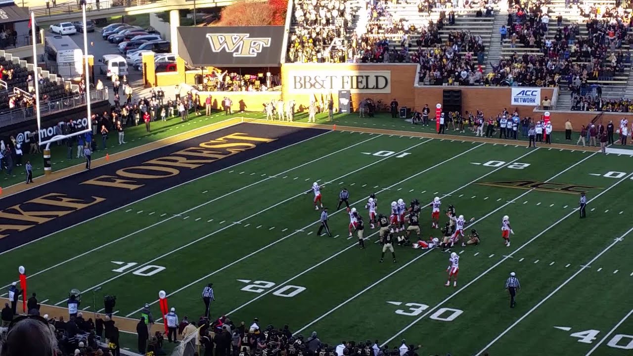 END OF REGULATION - Wake Forest vs. Virginia Tech - YouTube
