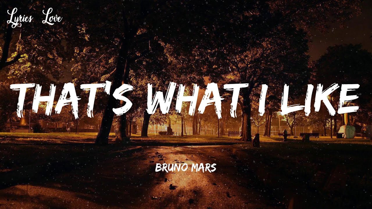 Bruno Mars - That's What I Like (Official Video) - YouTube
