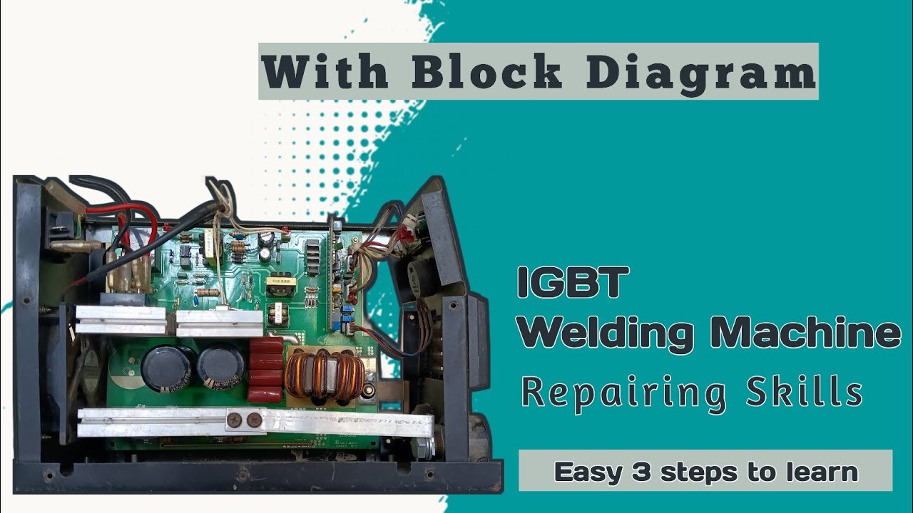 IGBT welding machine repair, How to repair a single card IGBT inverter ...