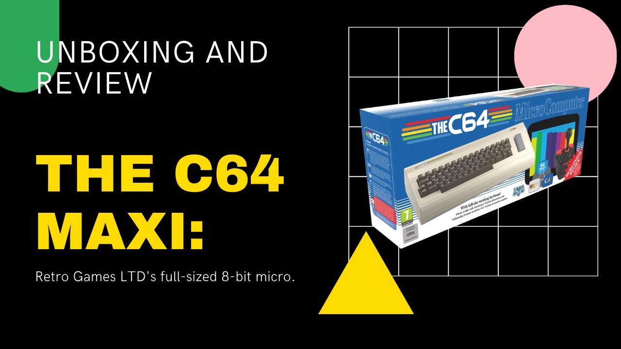 THEC64 Maxi: Unboxing & Checking Out the Full-Sized Version! - YouTube