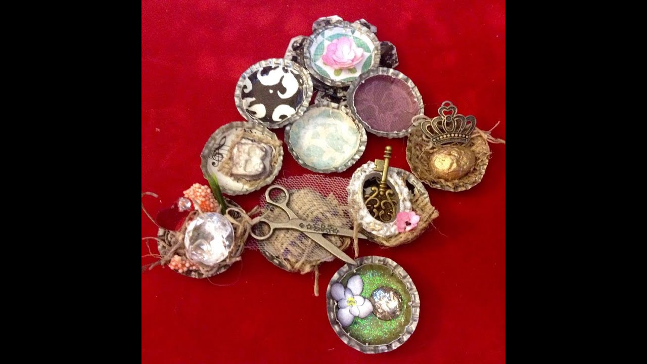 Upcycling Bottlecap swap - YouTube