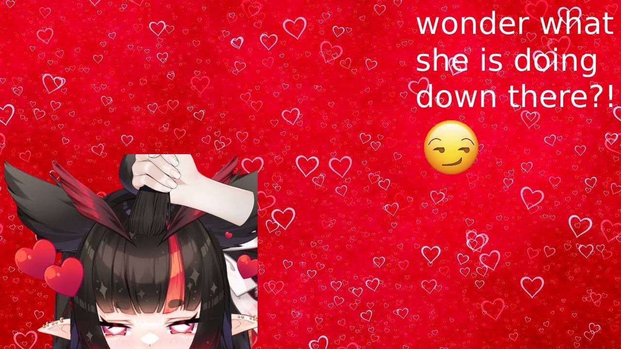 WHAT IS SHE DOING DOWN THERE - YouTube