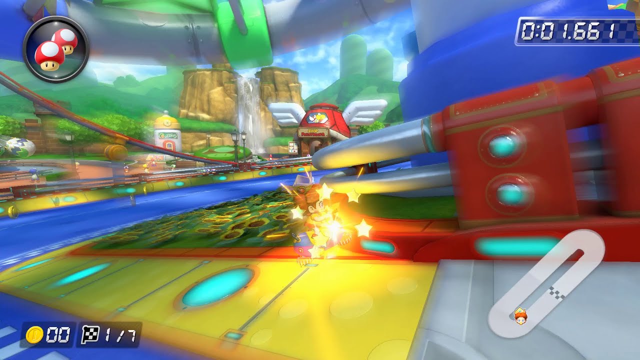 GCN Baby Park [200cc] - 0:45.349 - NИ alpha (Mario Kart 8 Deluxe World ...