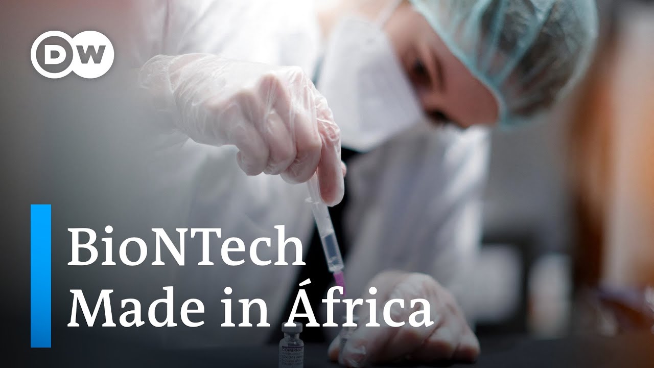 BioNTech entrega módulos para producir su vacuna en África - YouTube