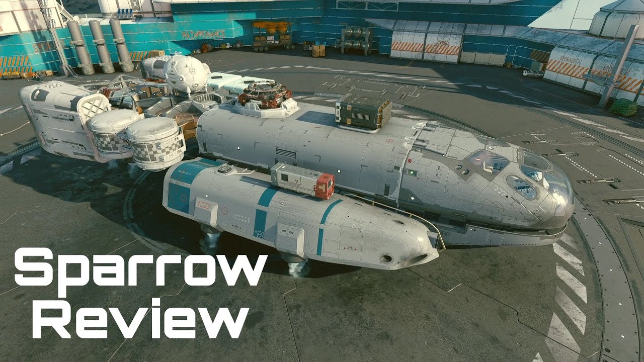 Starfield Sparrow Ship Review - YouTube