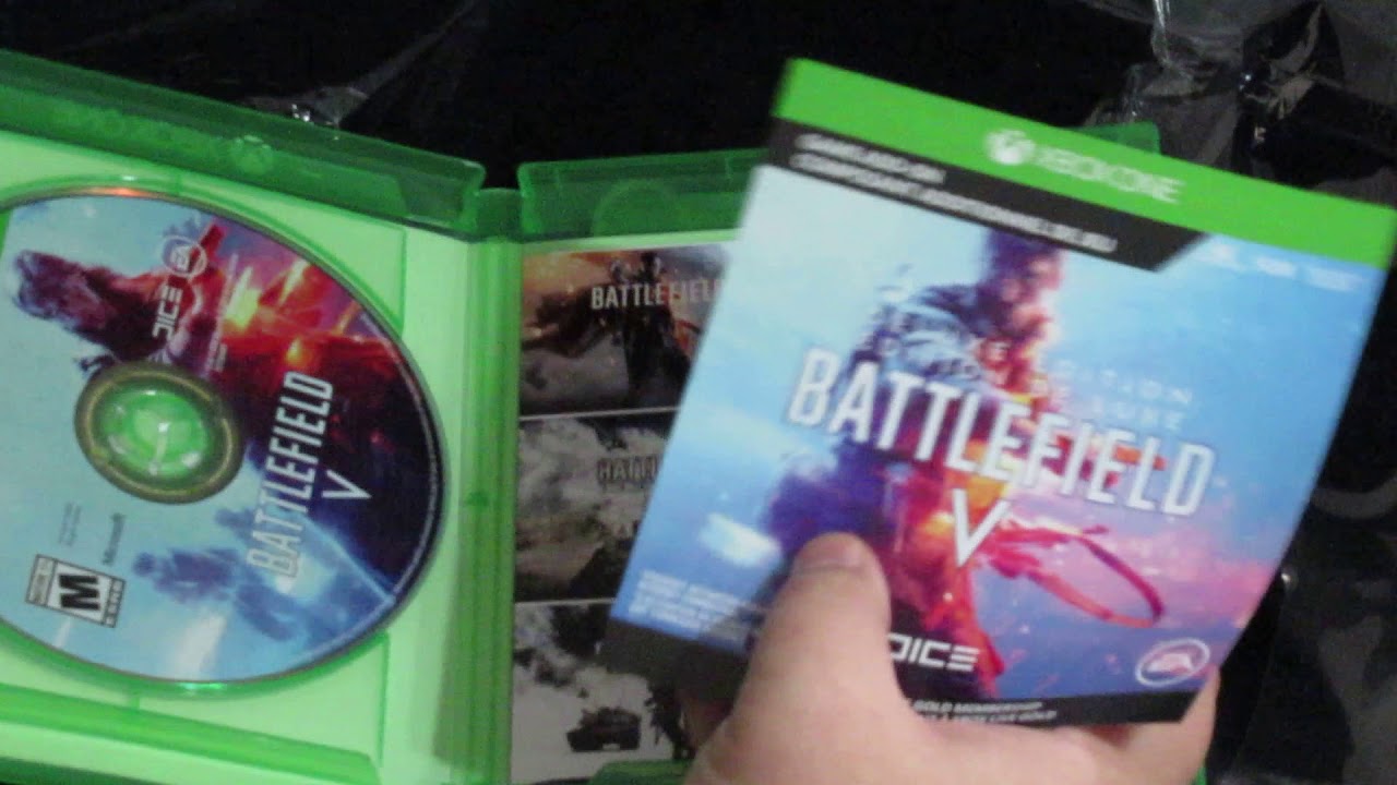 Battlefield V (5) Deluxe Edition - {{UNBOXING}} - YouTube