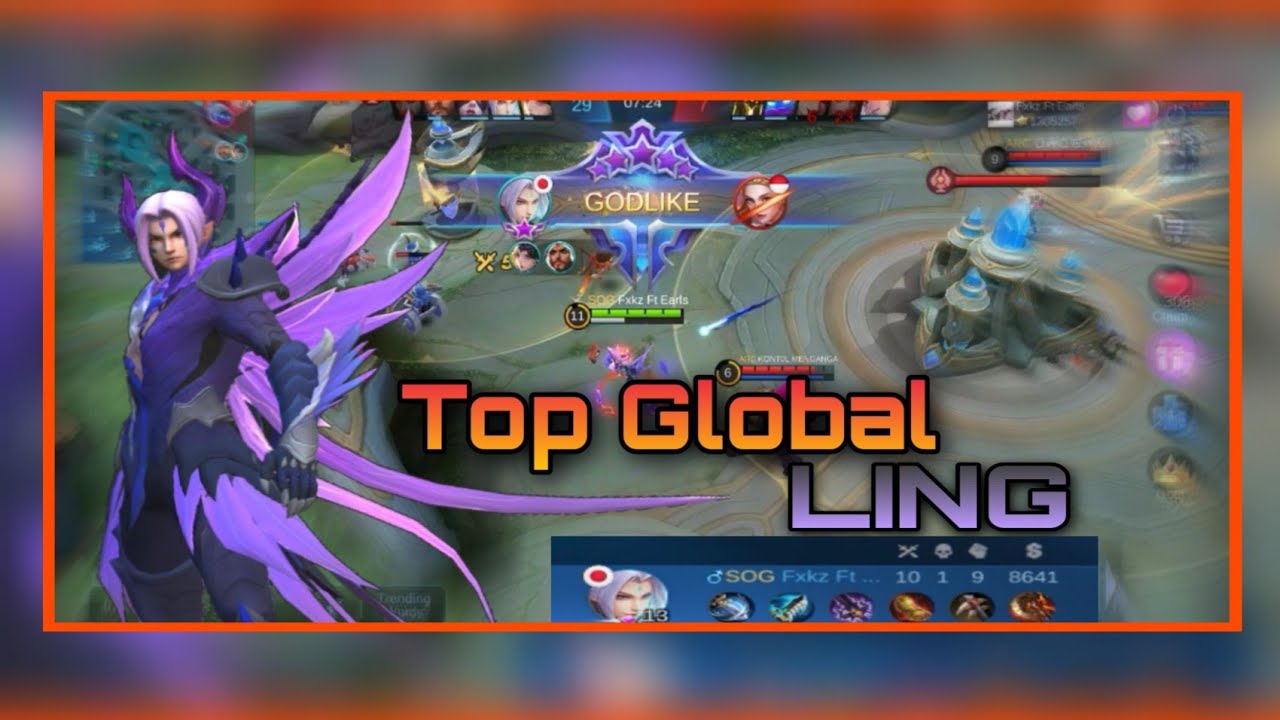 TOP 1 GLOBAL LING | 90% Current Win Rate | Ling Gameplay - YouTube