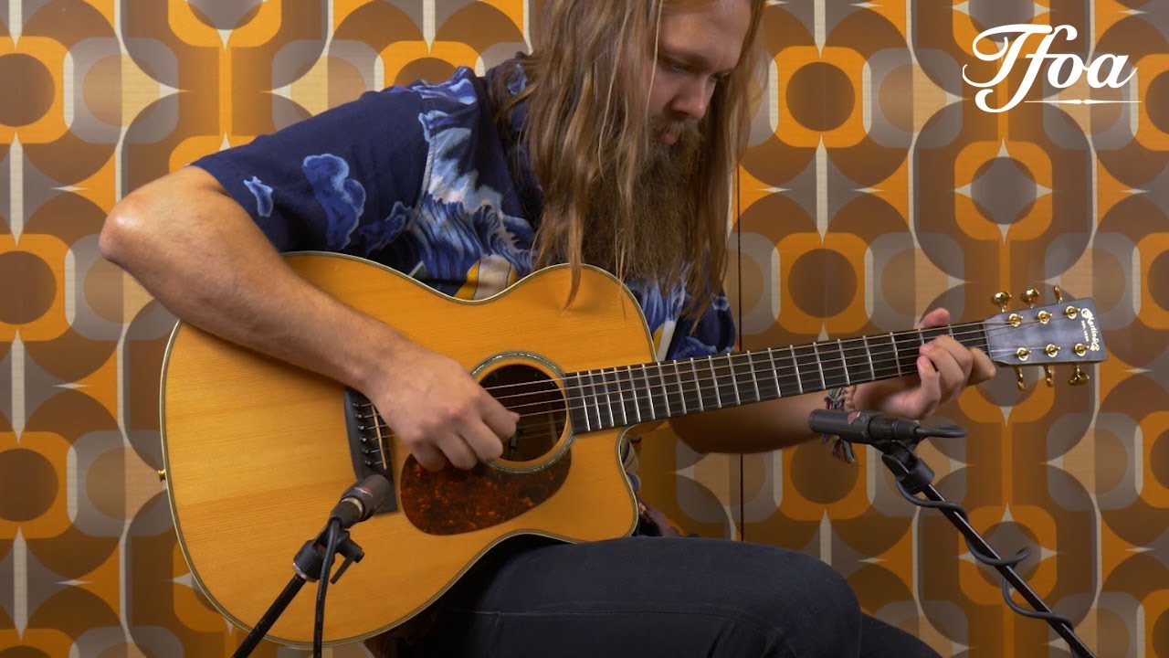 Martin OMC Fingerstyle 1 Adirondack Spanish Cedar 2005 played by Leif ...