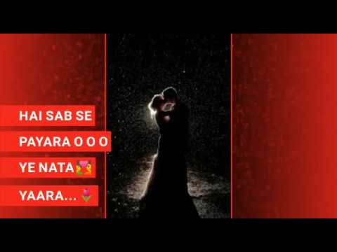 Chahat ka mara o o dil tuje pe hara 🌷 Hindi romantic status whatsapp 🌷