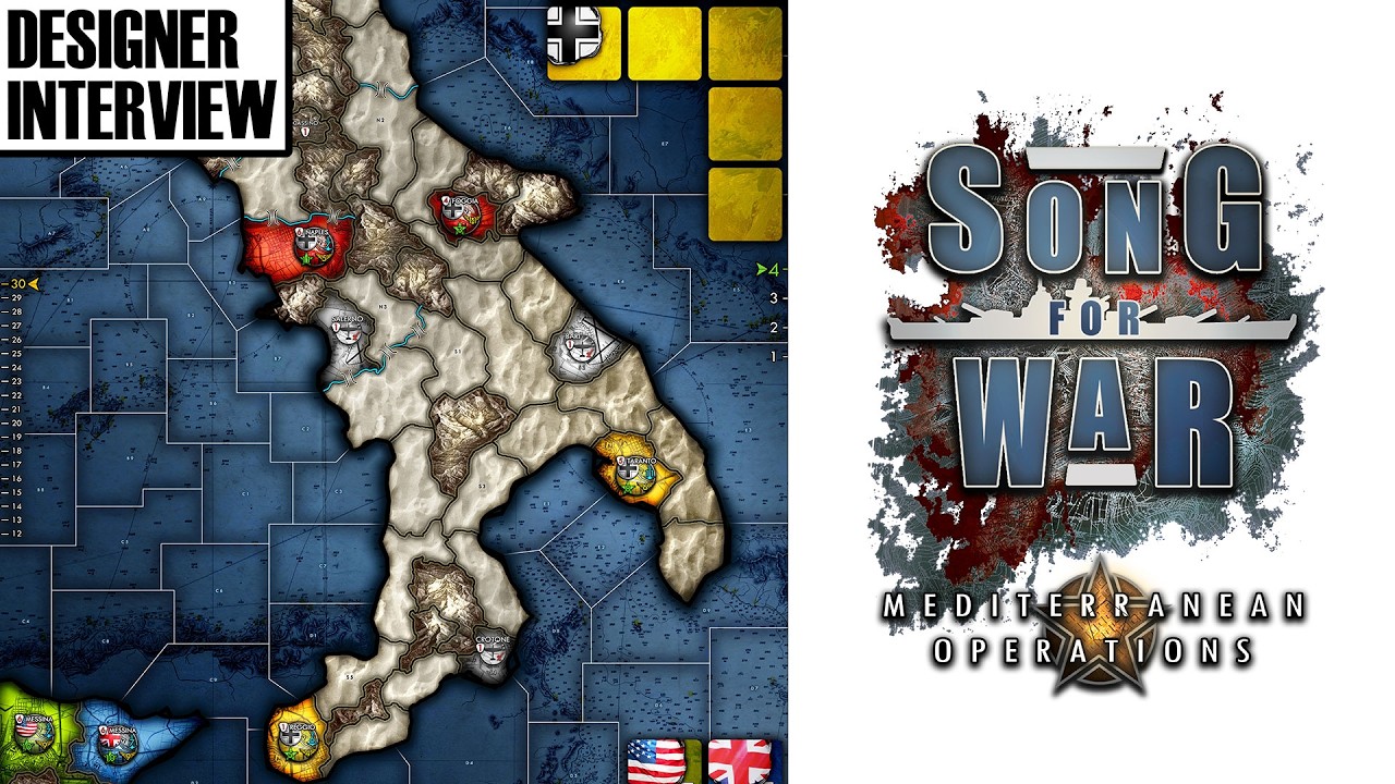 Song for War: Mediterranean Designer Interview | Upcoming Wargames ...