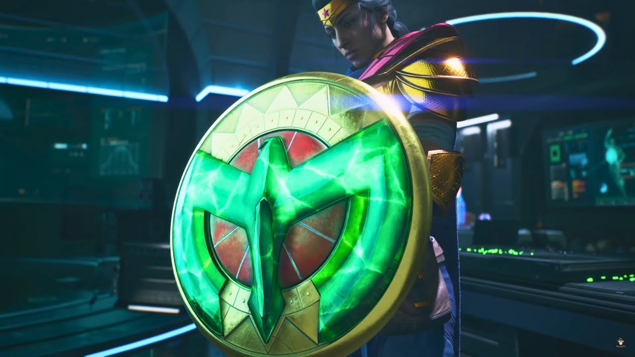 Wonder women crafts kryptonite shield in Suicide Squad (4K) - YouTube