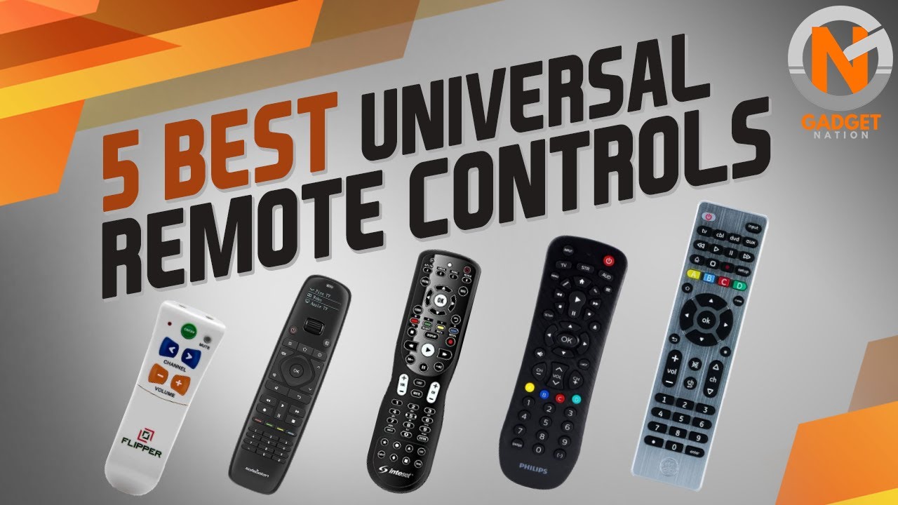 5 Best Universal Remote Controls 2021 - YouTube