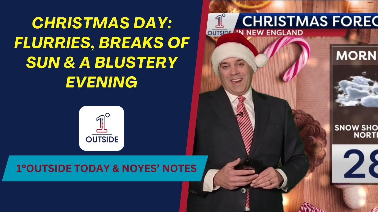 Christmas Day: Mountain Flurries, Evening Wind & Big Chill - YouTube