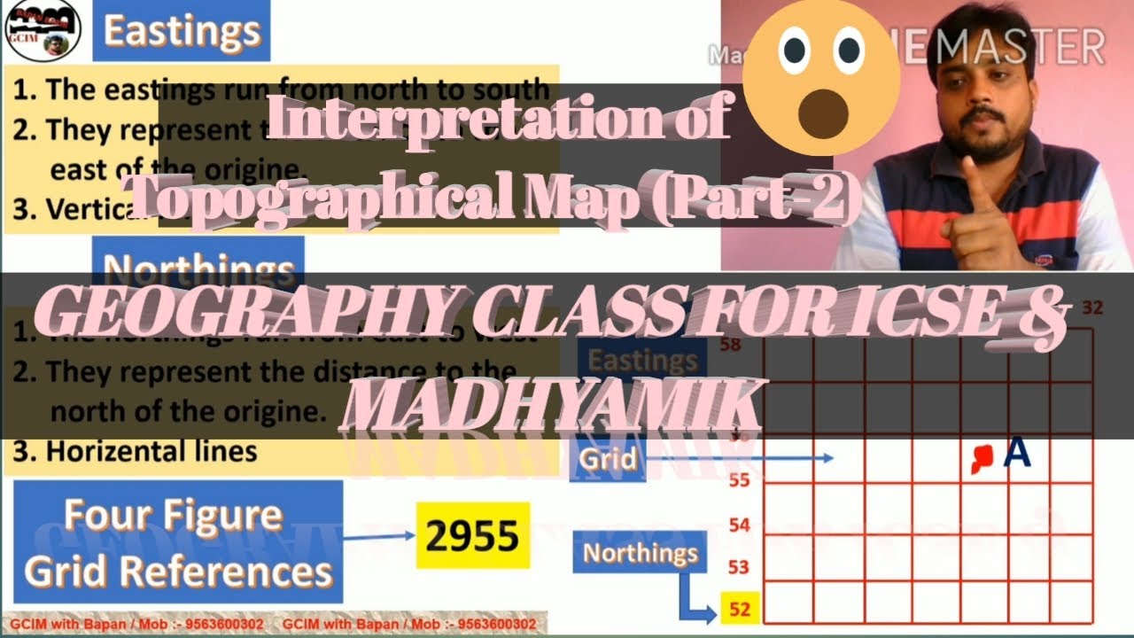 Interpretation of Topographical Map(Part-2) | ICSE class 8 | geography ...