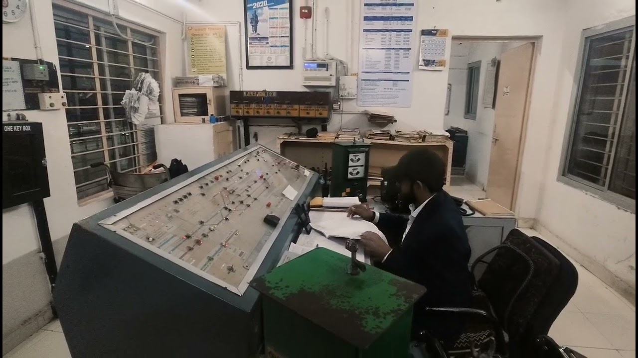 station master working panel rooms - YouTube