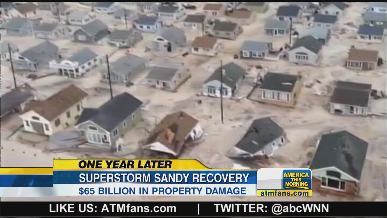 Superstorm Sandy Anniversary Shows Signs of Recovery - YouTube