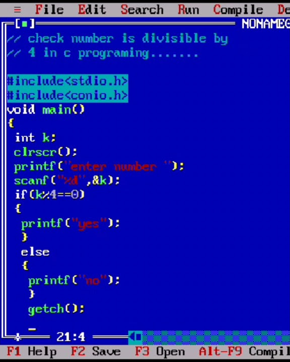 check number is divisible by 4 in c programming #youtubeshorts #coding #shorts - YouTube