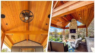 75 Orange Patio With A Gazebo Design Ideas You'll Love ♡