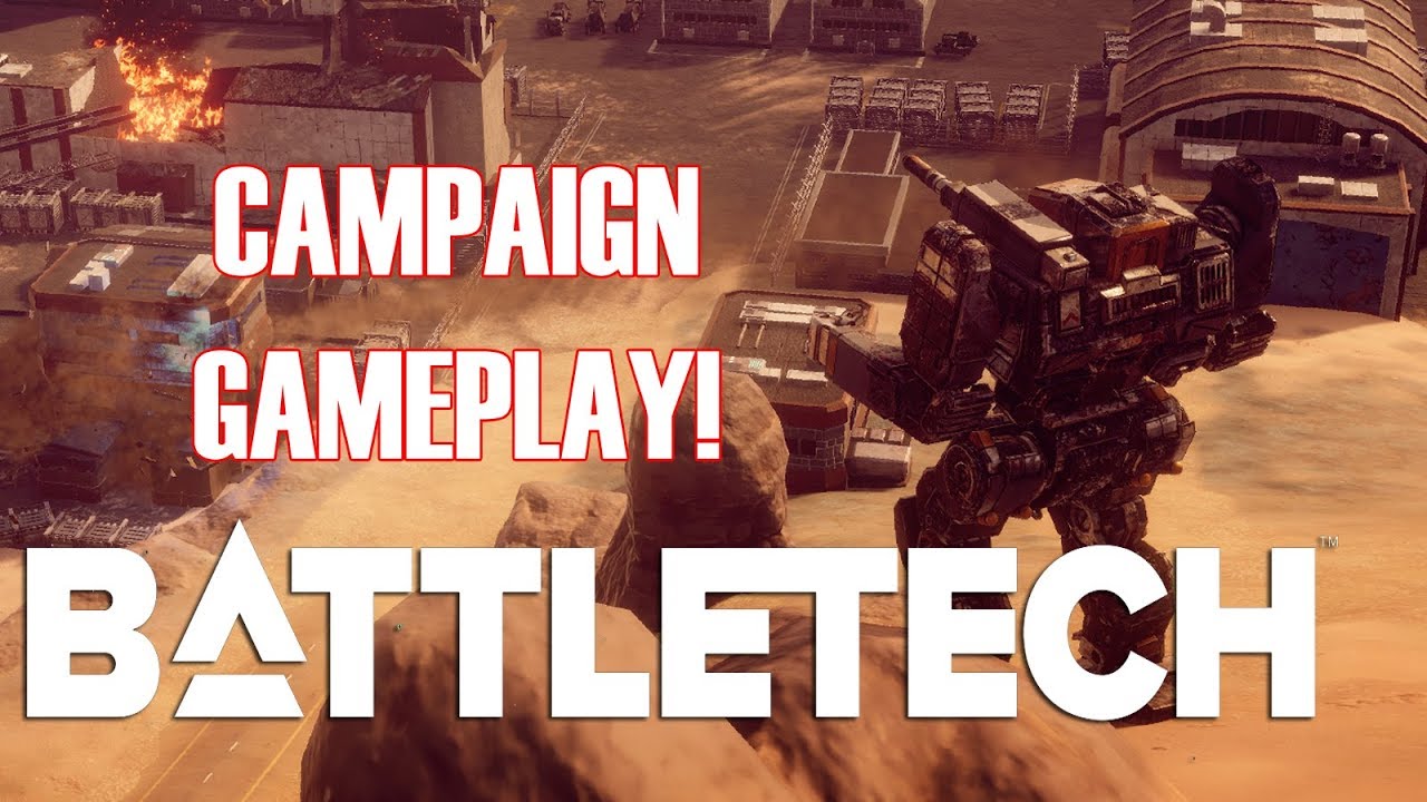 Battletech Single-Player Campaign Gameplay! NO COMMENTARY! - YouTube