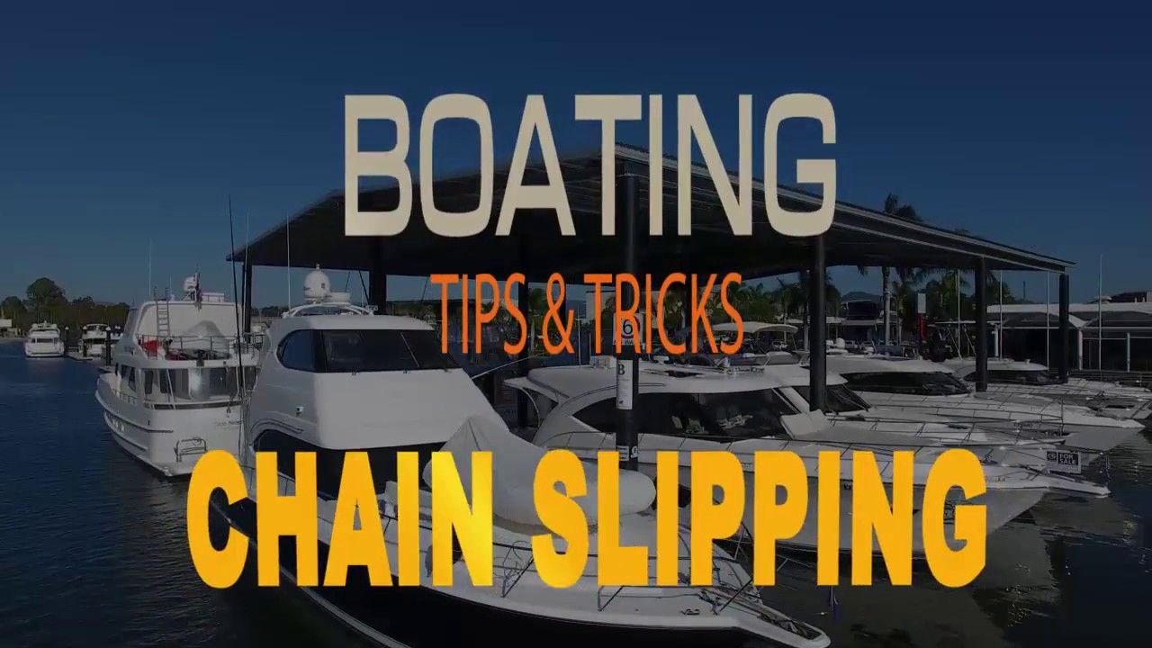 Marine Tips & Tricks Anchor Chain Slipping - how to prevent it - YouTube