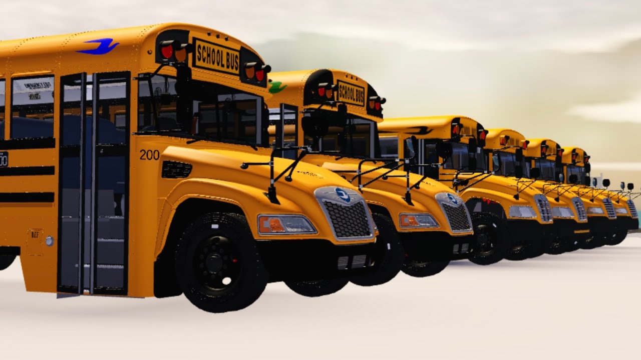 Riverhead Central School District Bluebird Vision School Bus Roblox ...