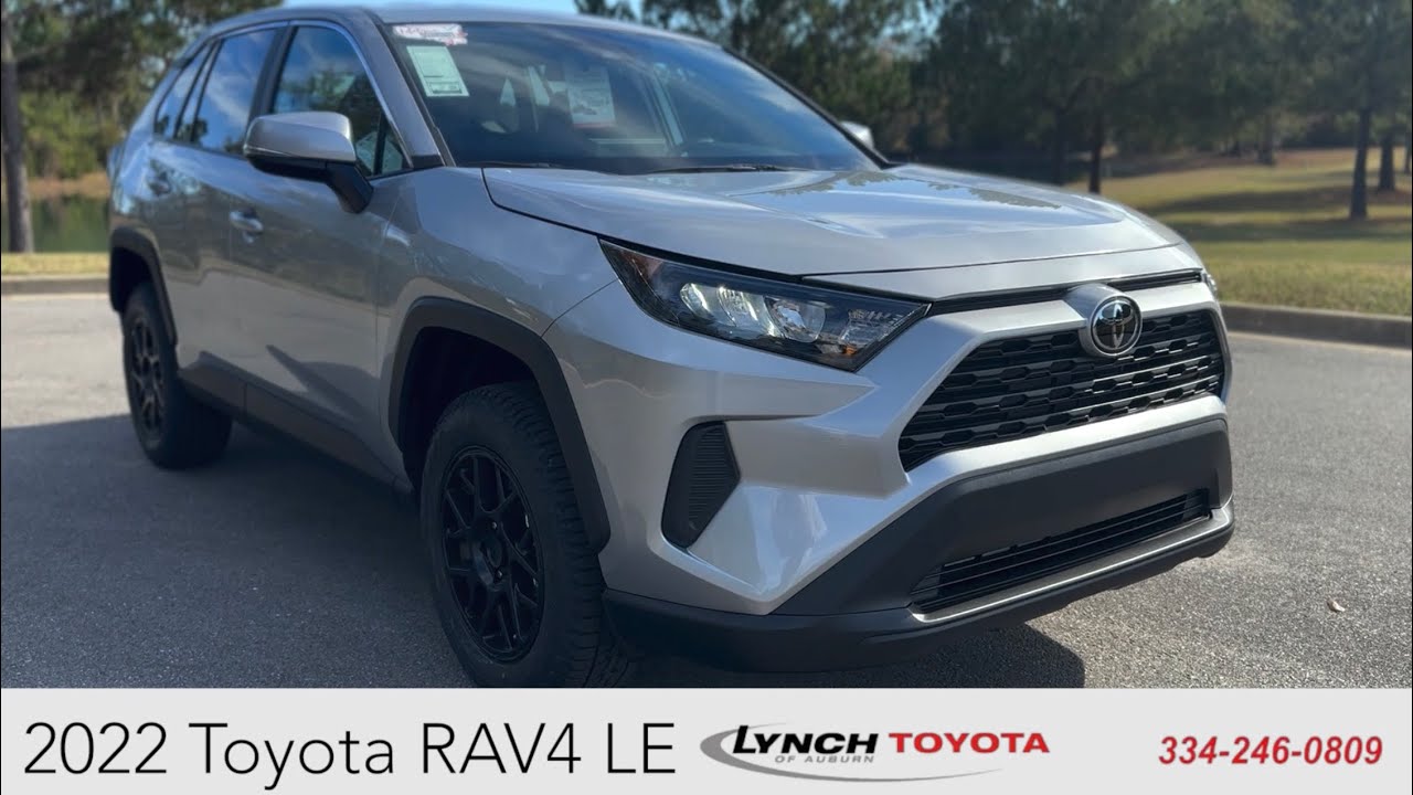 2022 Toyota RAV4 LE in Silver Sky - Stock# 27756 - YouTube