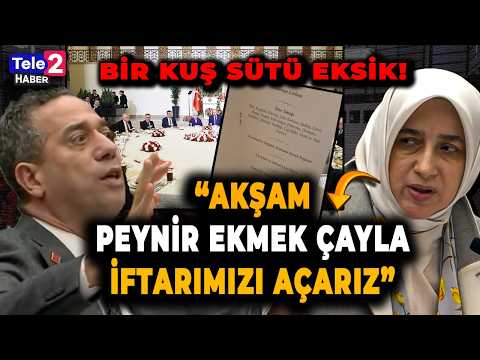AKP'li Özlem Zengin Meclis'teki şatafatlı iftarı böyle savundu: Kendi ahçılarımız pişirdi