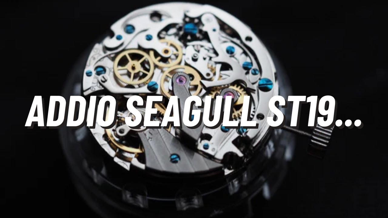 Breaking News: Addio al Seagull ST19... - YouTube